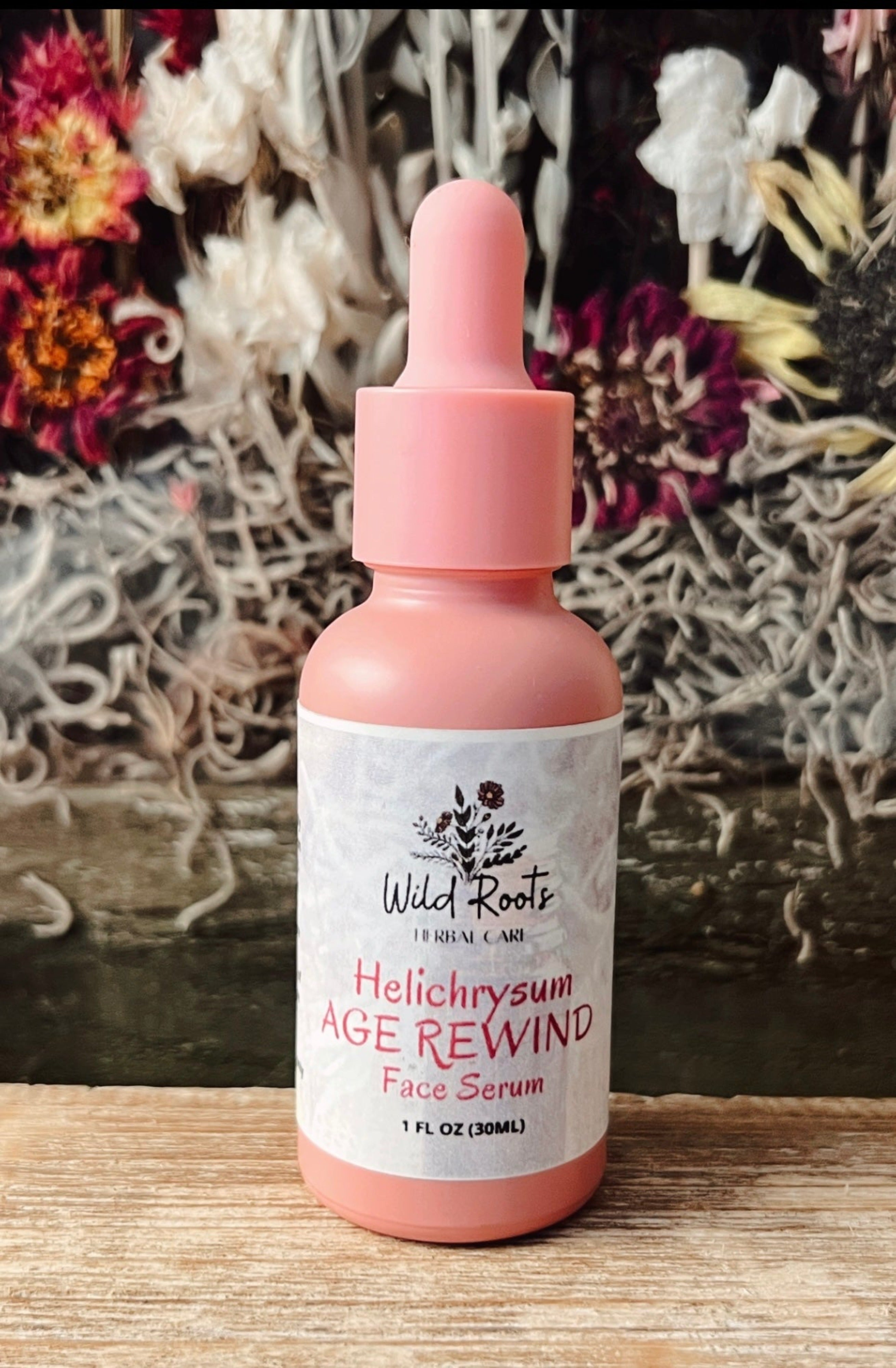 **Most Popular***Helichrysum Age Rewind Face Serum – Wild Roots Herbal Care